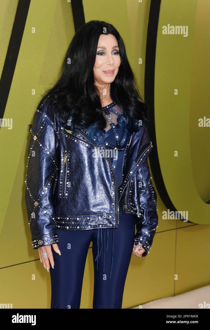 WEST HOLLYWOOD, CALIFORNIA - MARCH 09: Cher attends the Versace FW23 ...