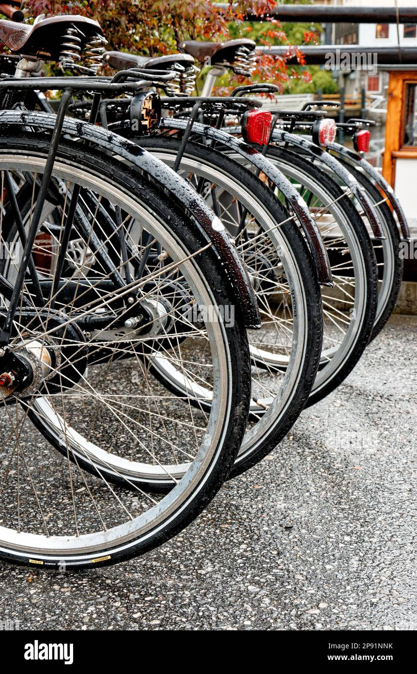 Bycicle rack hi-res stock photography and images - Alamy