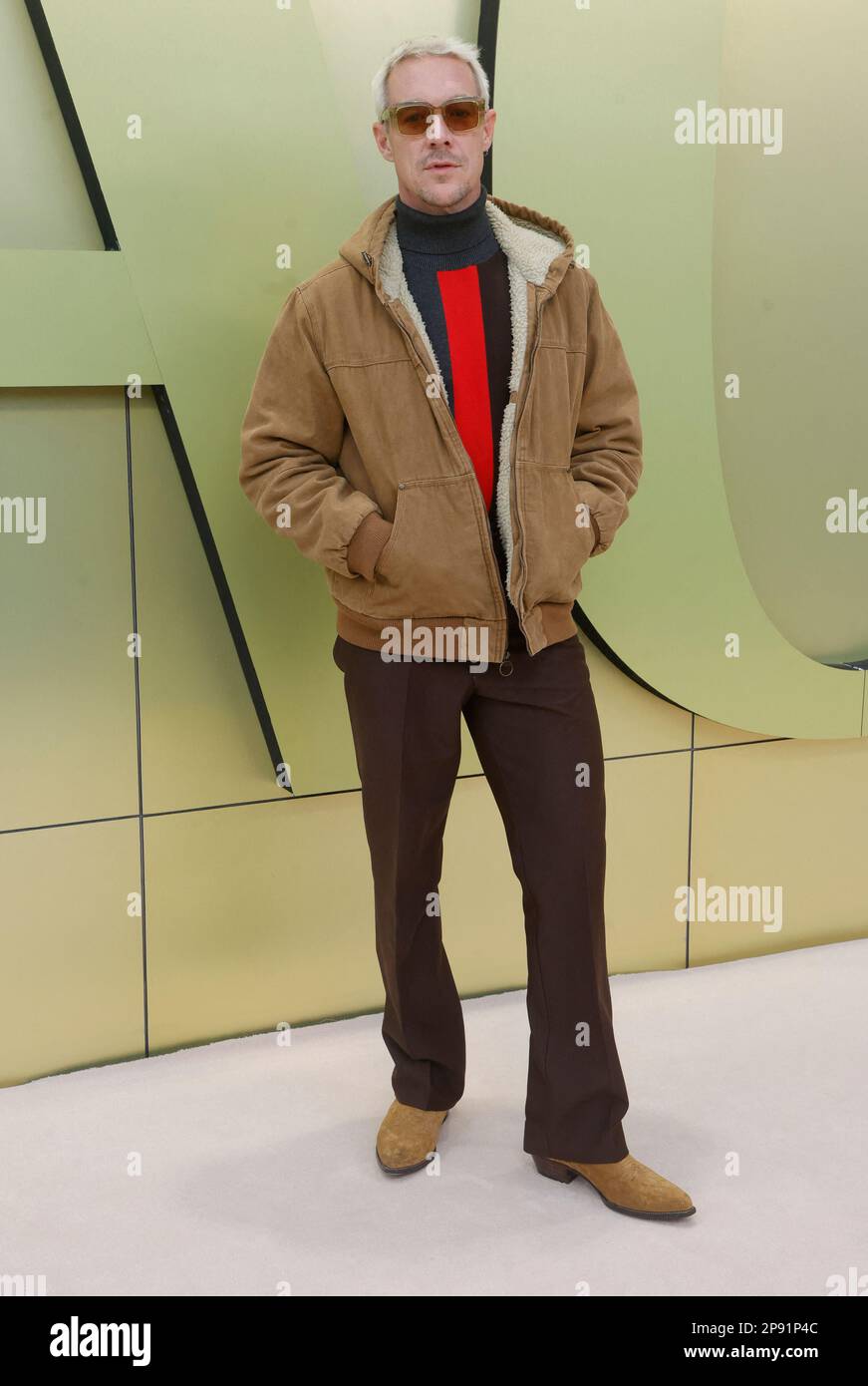 Diplo attends at the Versace FW23 Show held at the Pacific Design ...