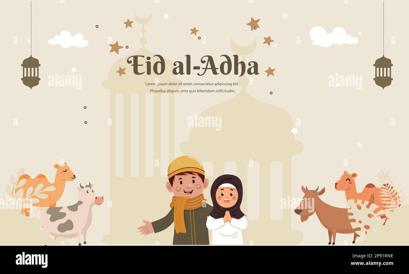 Eid el fitr mubarak Stock Vector Images - Alamy