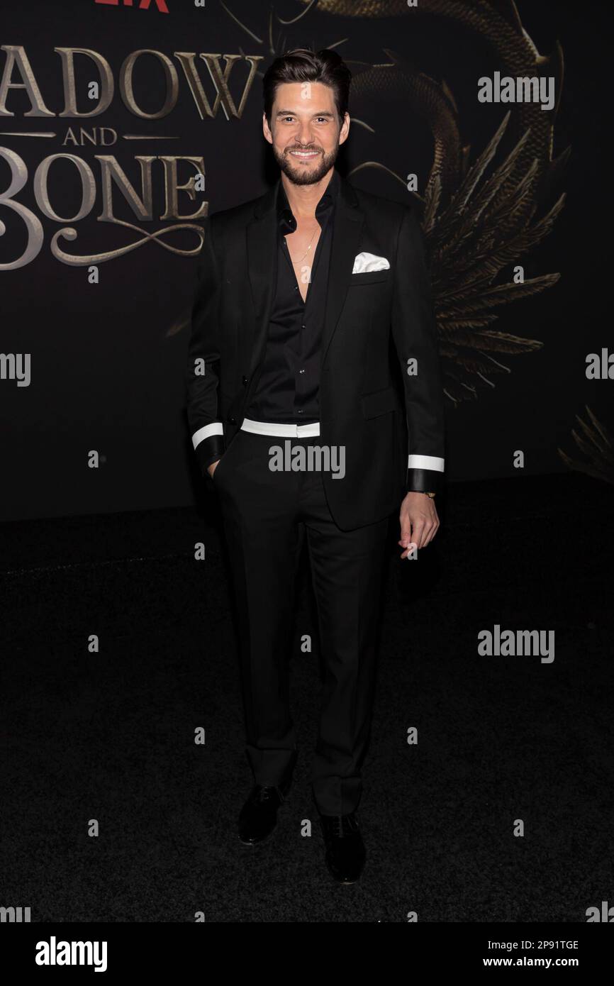 Ben Barnes attends the arrivals of Netflix Shadow and Bone Premiere at ...