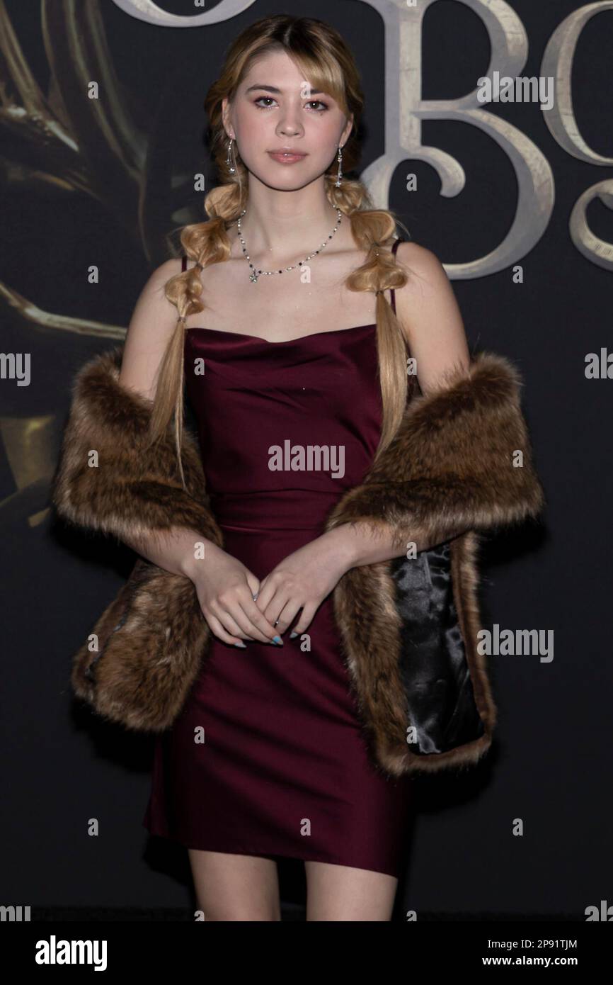 Los Angeles, USA. 09th Mar, 2023. Callie Haverda attends the arrivals ...