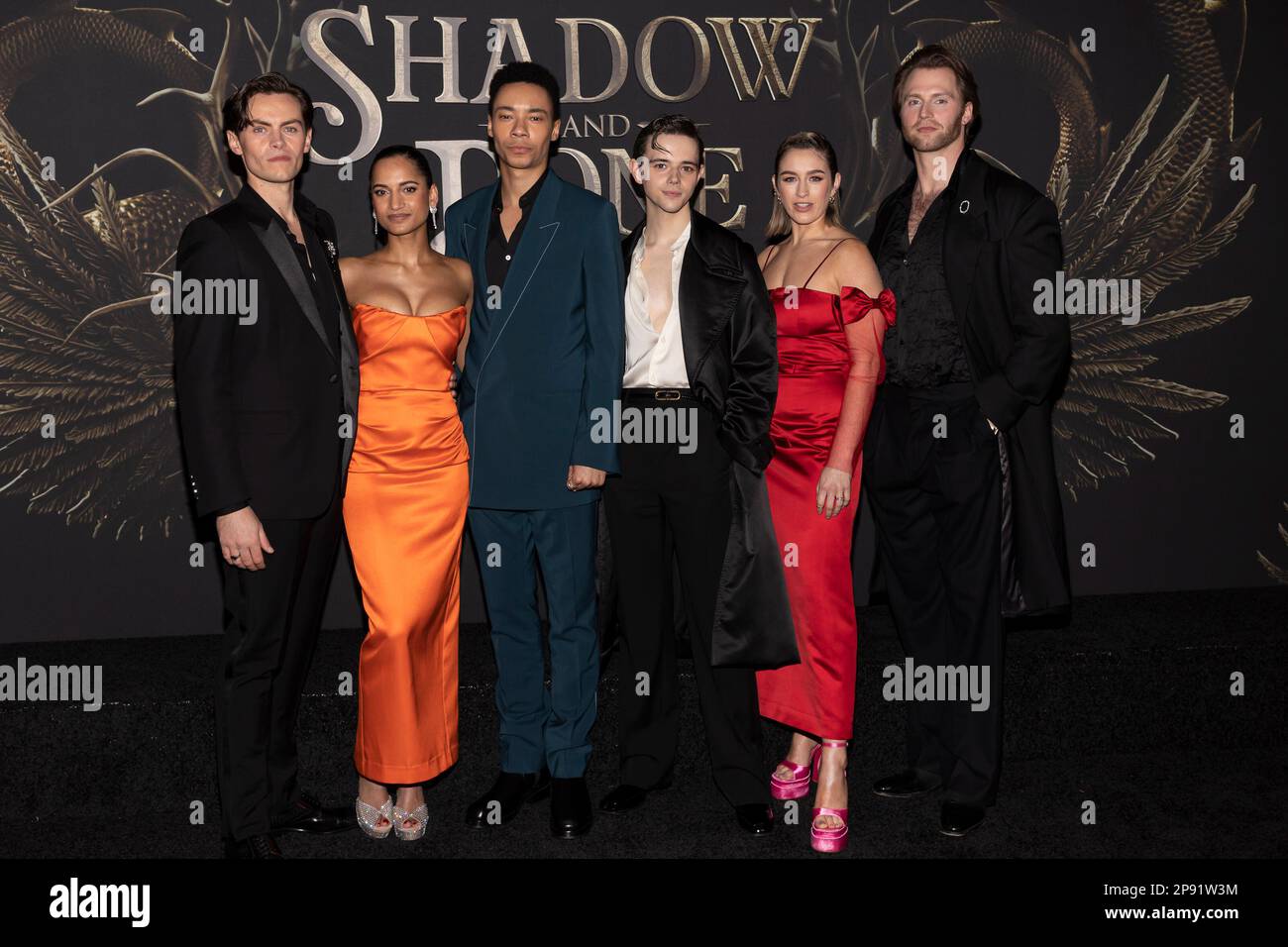 Los Angeles, USA. 09th Mar, 2023. Freddy Carter, Amita Suman, Kit Young, Jack Wolfe, Danielle ...