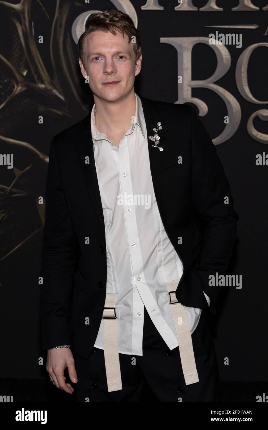 Los Angeles, USA. 09th Mar, 2023. Patrick Gibson attends the arrivals ...