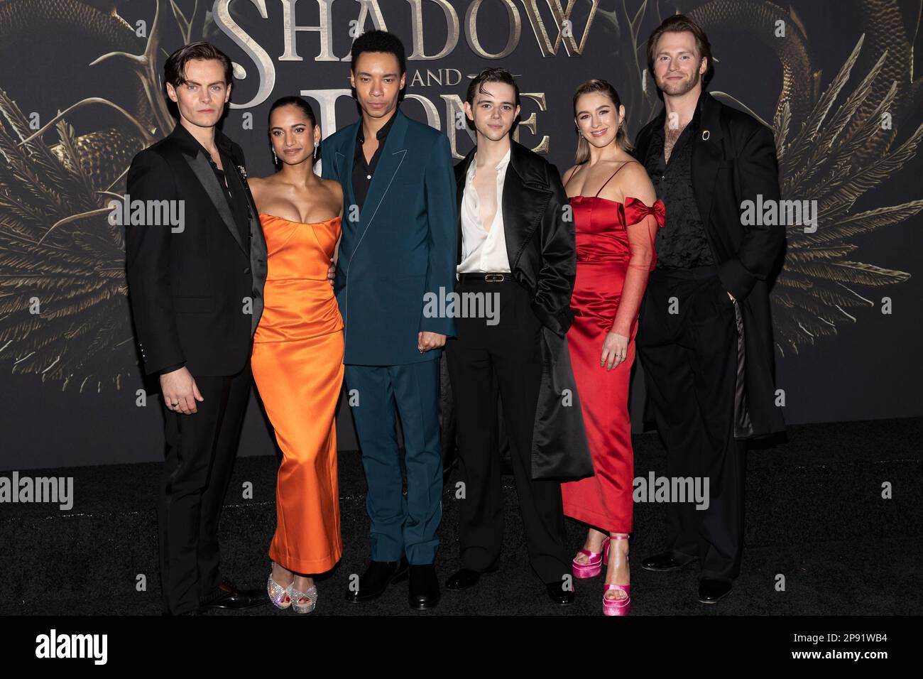 Los Angeles, USA. 09th Mar, 2023. Freddy Carter, Amita Suman, Kit Young, Jack Wolfe, Danielle ...