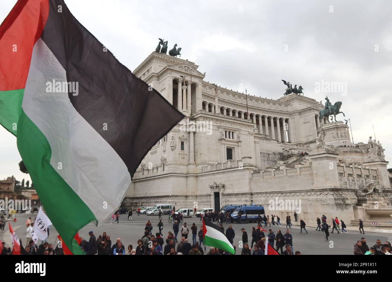 Benjamin netanyahu rome italy israel palestine palestinian pro hi-res ...