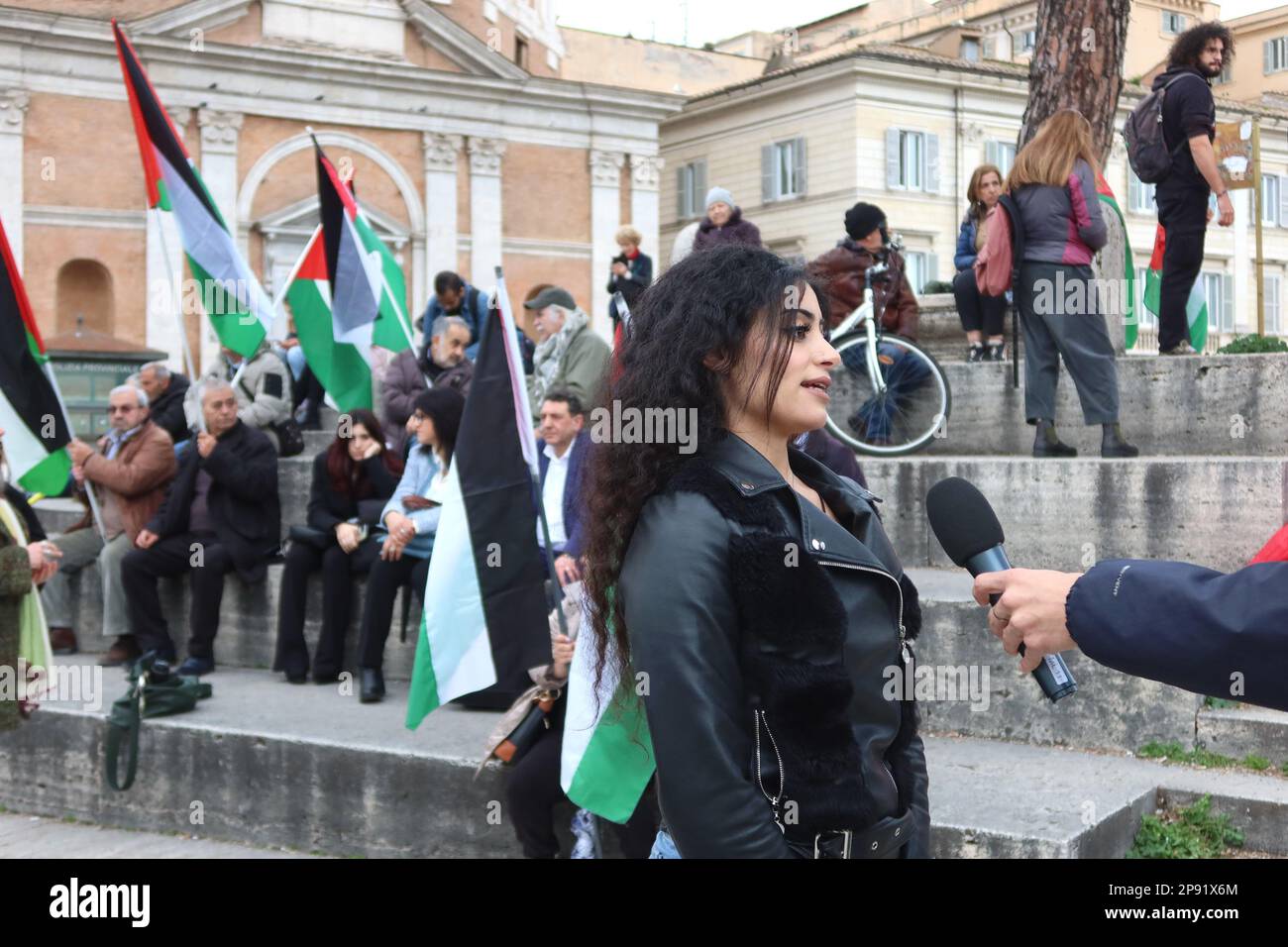 Benjamin netanyahu rome italy israel palestine palestinian pro hi-res ...