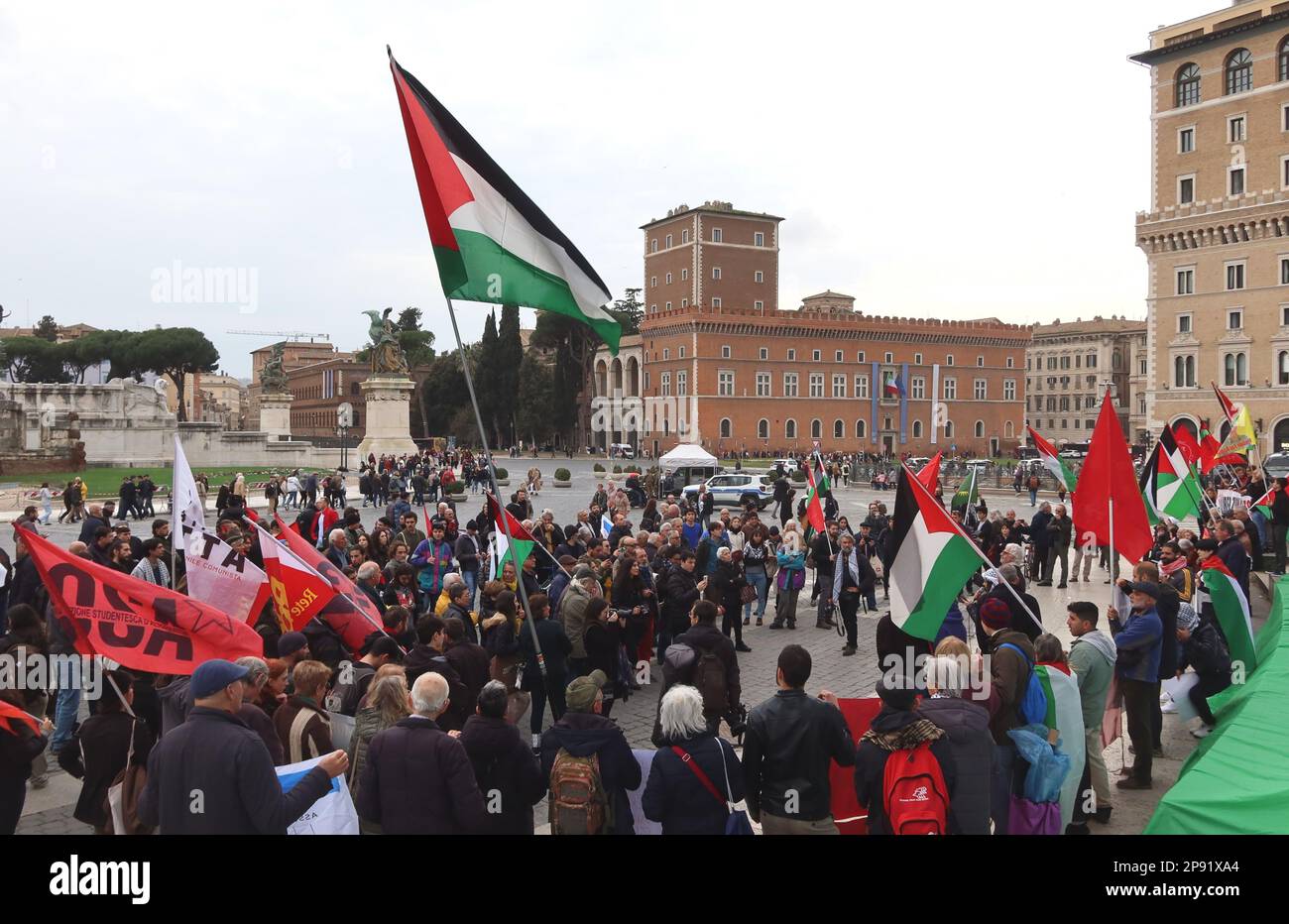 Benjamin netanyahu rome italy israel palestine palestinian pro hi-res ...
