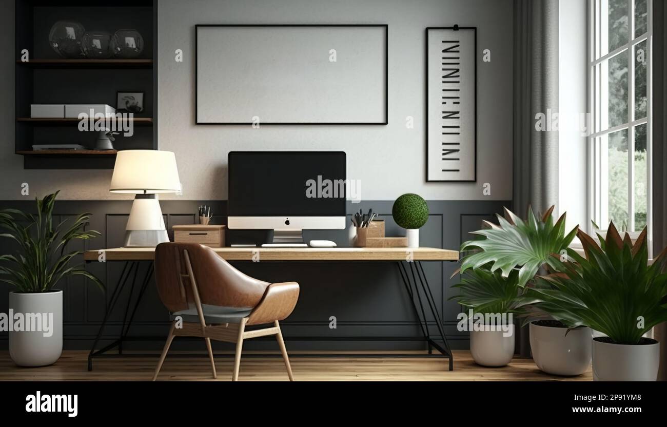 Ultra modern office interior hi-res stock photography and images - Alamy