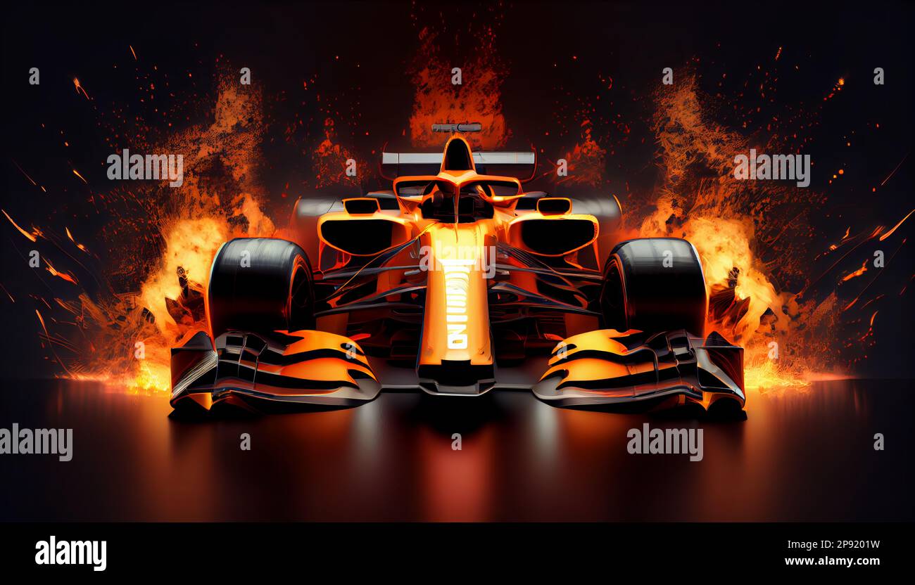 Reflection formula 1 car hi-res stock photography and images - Alamy