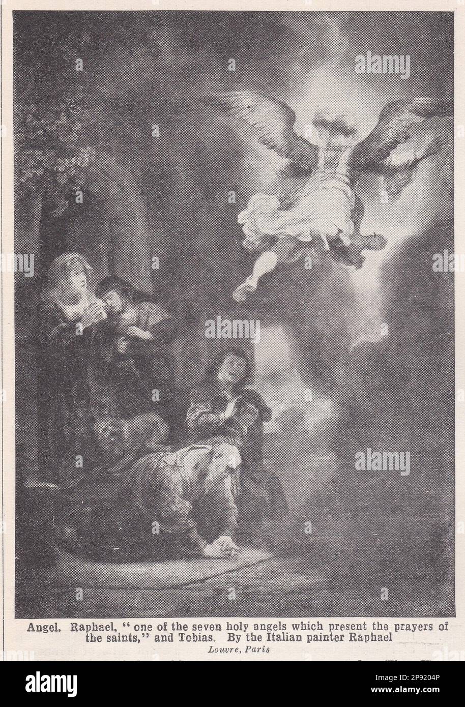 Angel - Raphael 'one of the seven holy angels which present the prayers ...