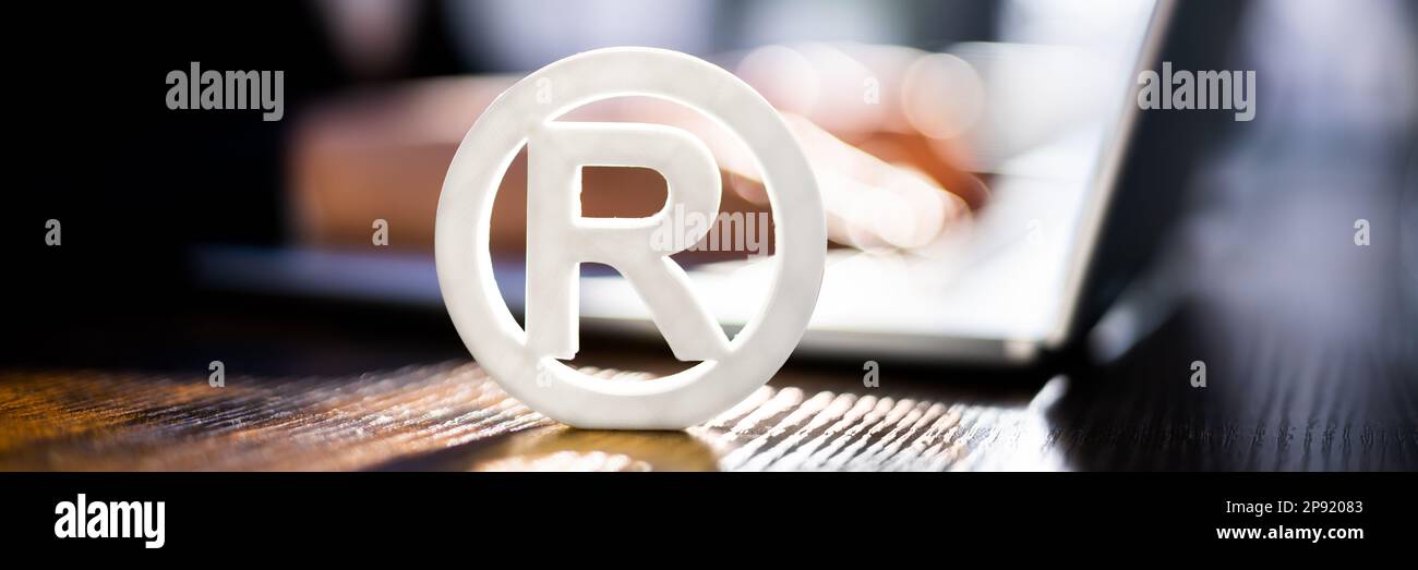 Copyright Symbol Protection Sign. Register Trademark And Logo Stock ...
