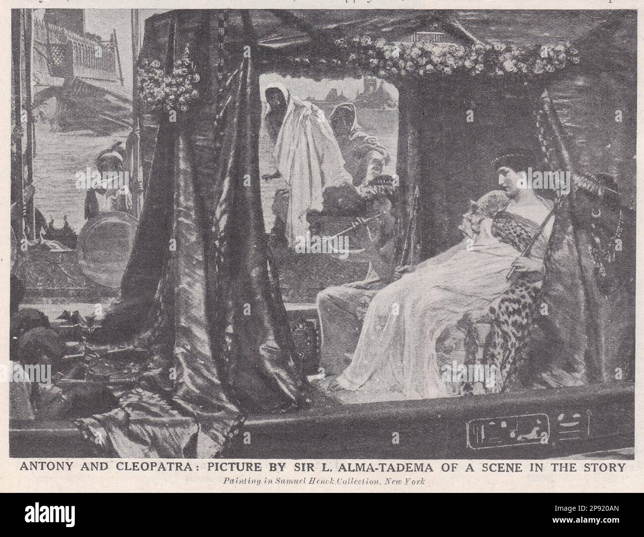 Antony cleopatra play painting hi-res stock photography and images - Alamy