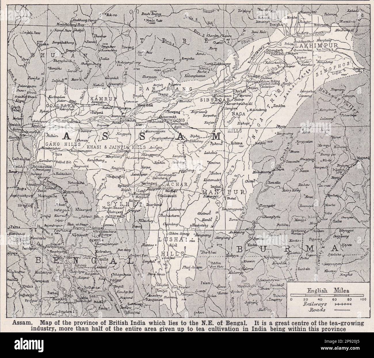 Map of british india hi-res stock photography and images - Alamy