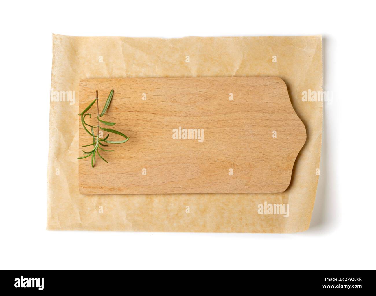 Wood Cutting Board Mockup Isolated, Vintage Chopping Board Background ...
