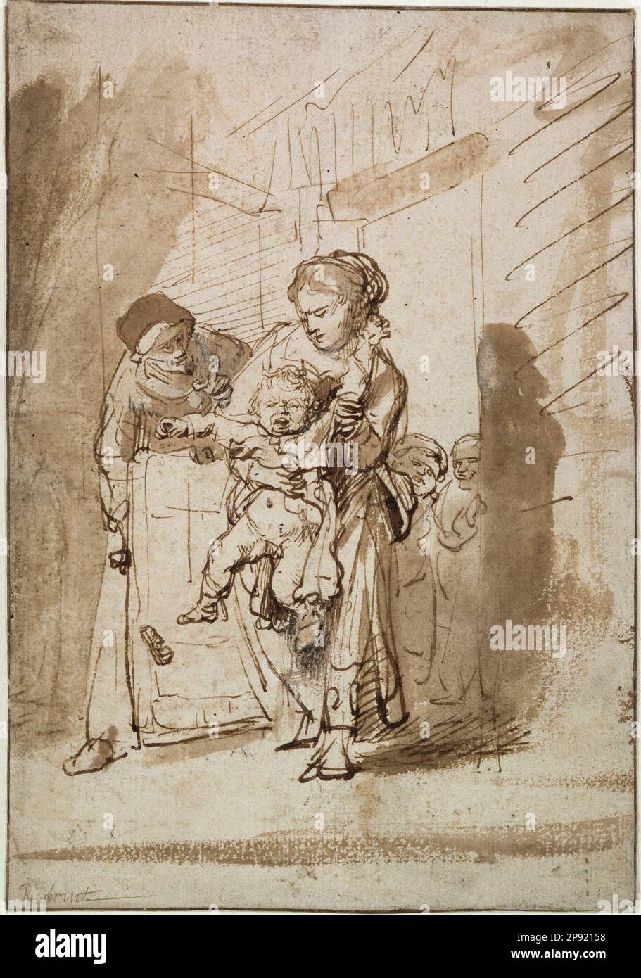 Archival drawing child hi-res stock photography and images - Alamy