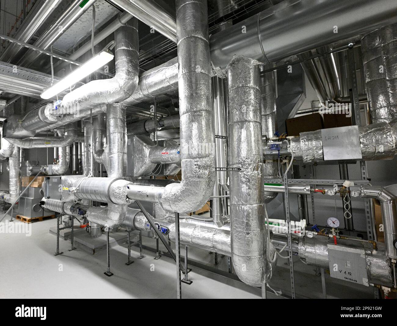 Vestec, Czech Republic. 10th Mar, 2023. The laboratory for working with ...