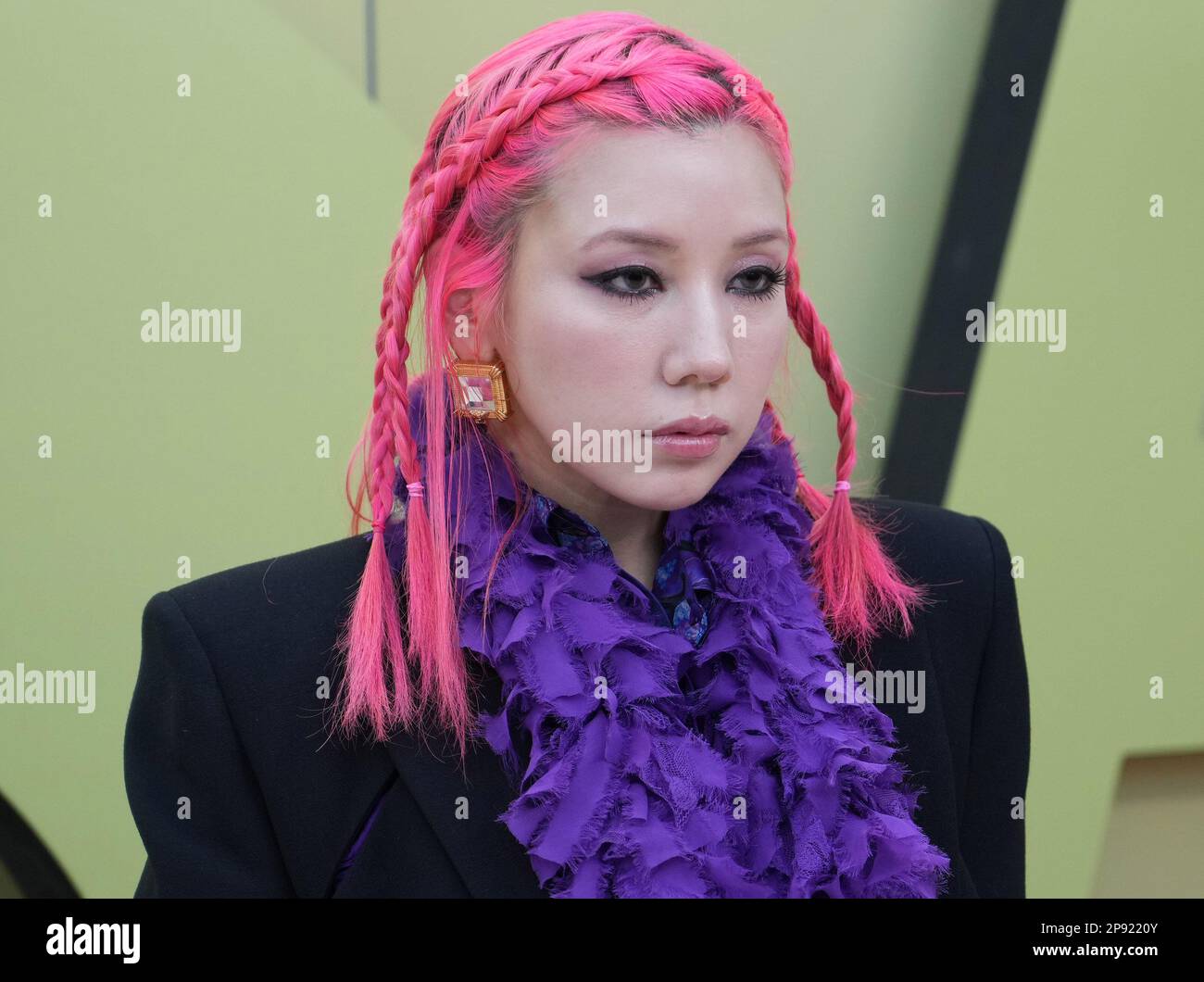Los Angeles, USA. 09th Mar, 2023. Riisa Naka arrives at the Versace ...