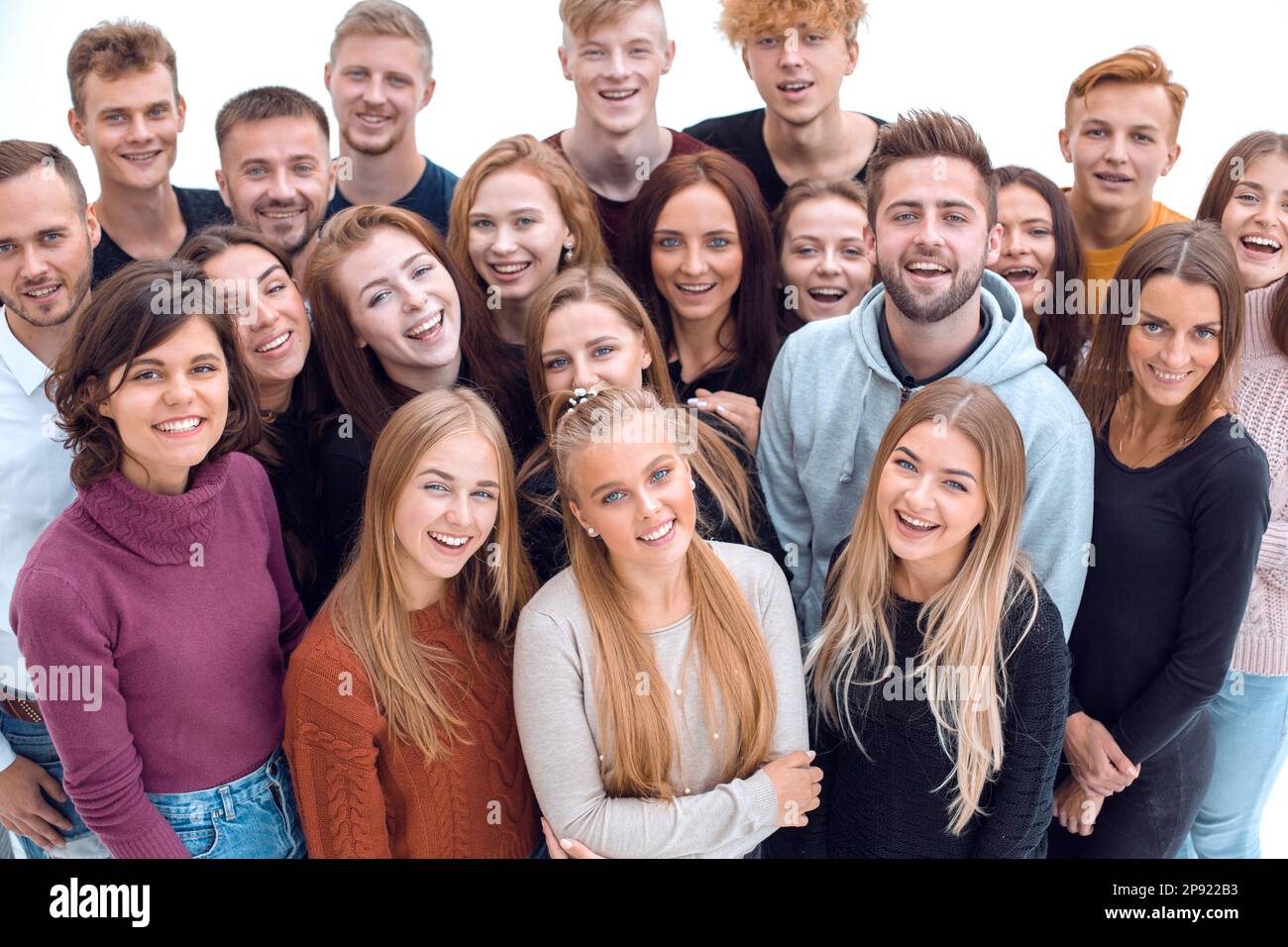 group of diverse young people standing together Stock Photo - Alamy