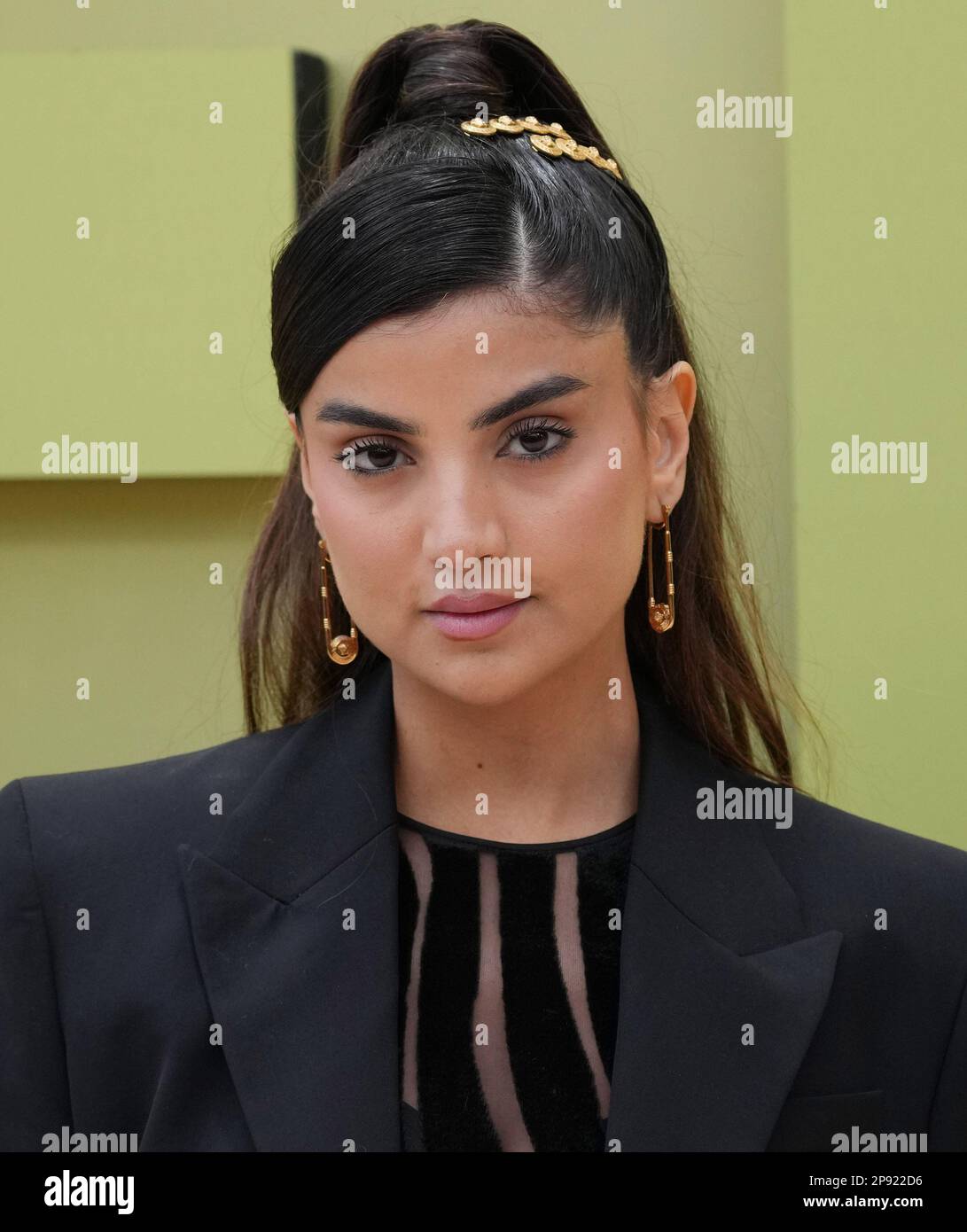 Los Angeles, USA. 09th Mar, 2023. Ola Farahat arrives at the Versace ...