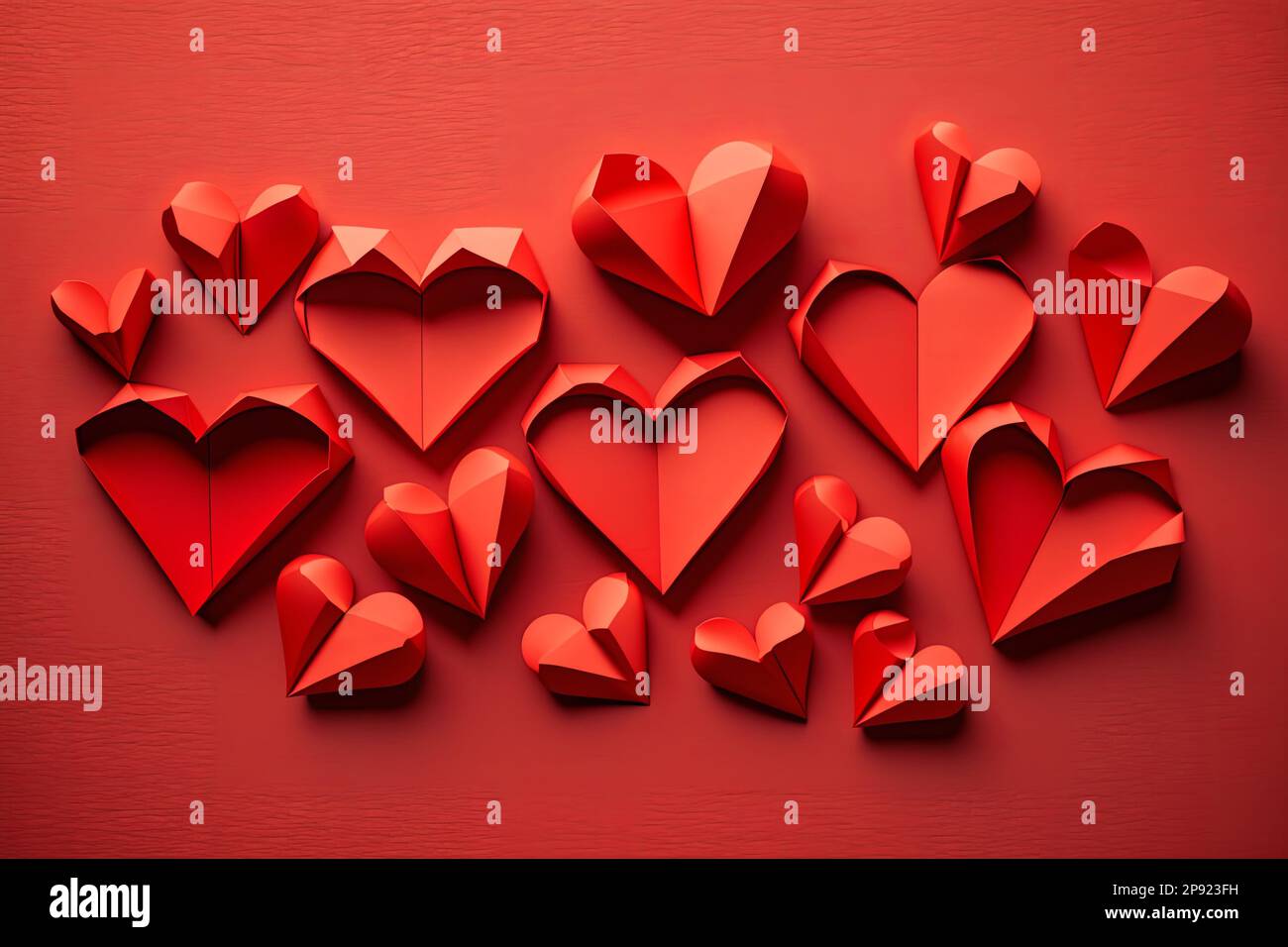 Red embossed wallpaper hi-res stock photography and images - Alamy