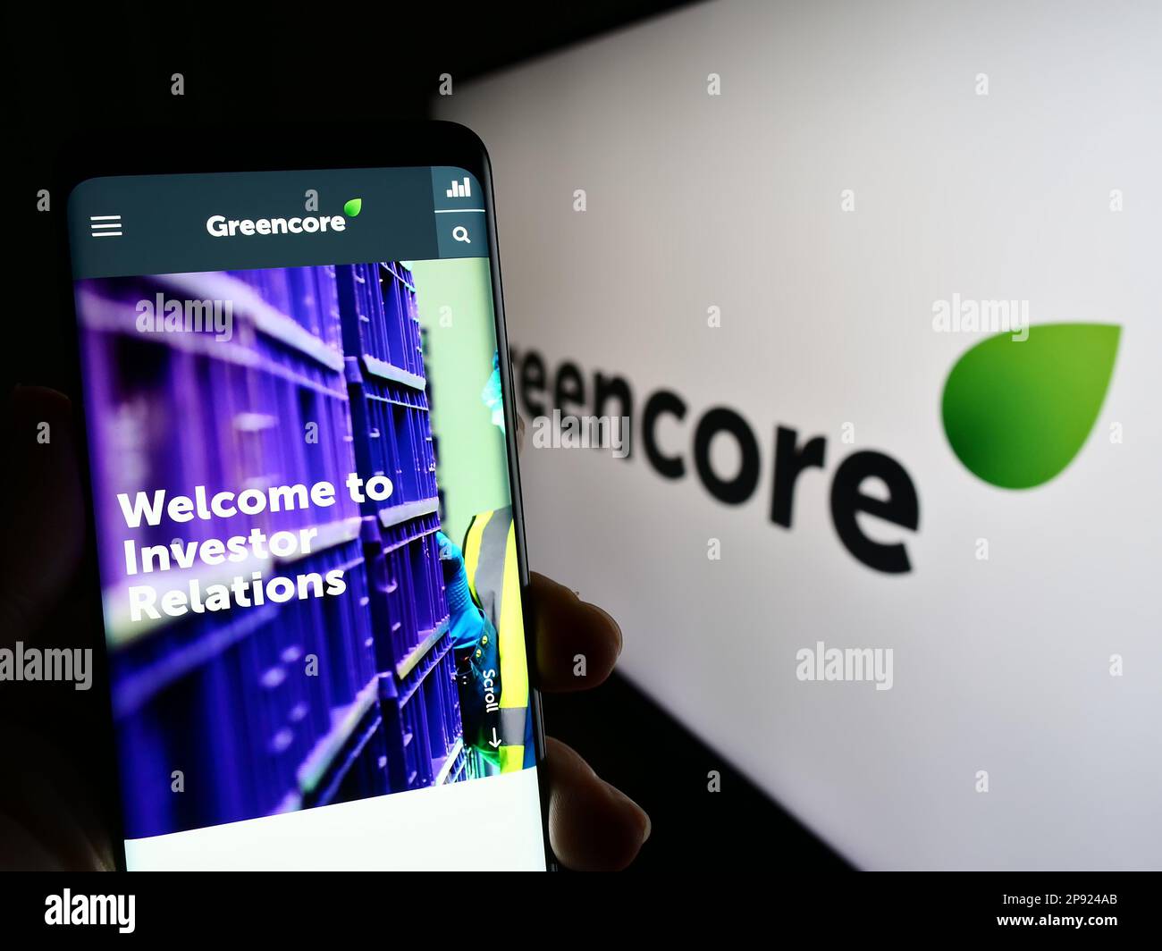 Greencore logo hi-res stock photography and images - Alamy