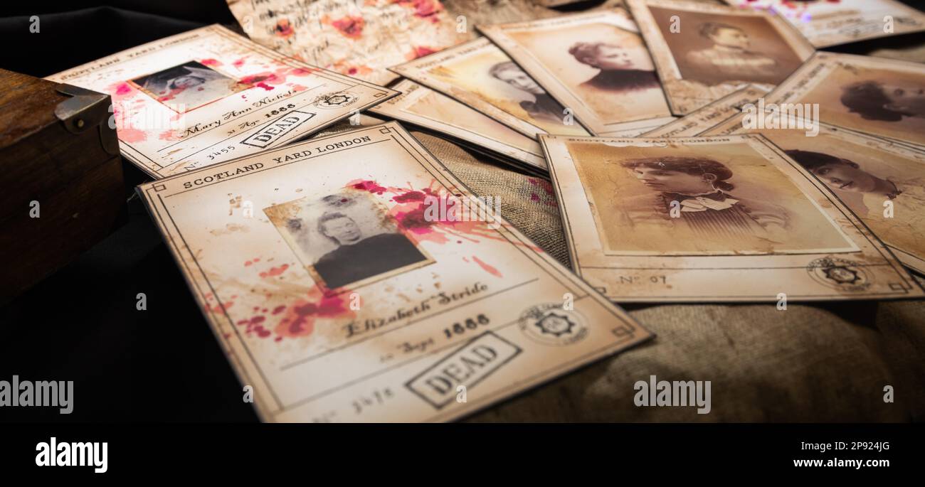 Jack the Ripper victims, London Scotland Yard, 1888. The killer ...