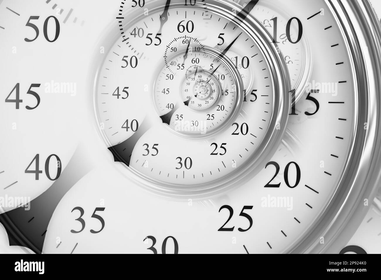 Droste effect background. Abstract design for concepts related to time ...
