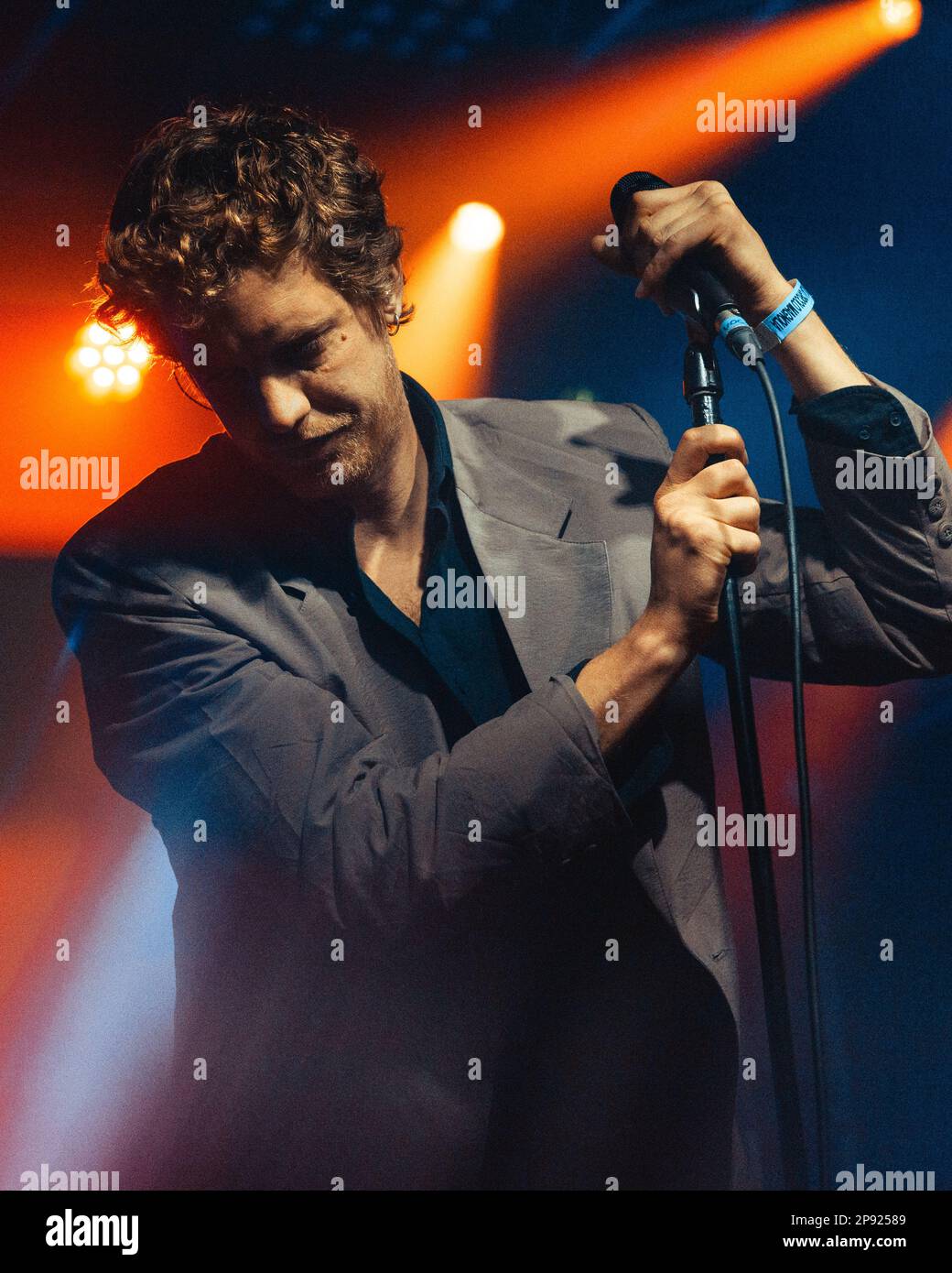 Milan, Italy, 09th Mar 2023. Belgian indie singer Warhaus (Maarten ...