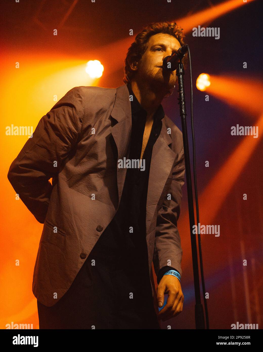 Milan, Italy, 09th Mar 2023. Belgian indie singer Warhaus (Maarten ...