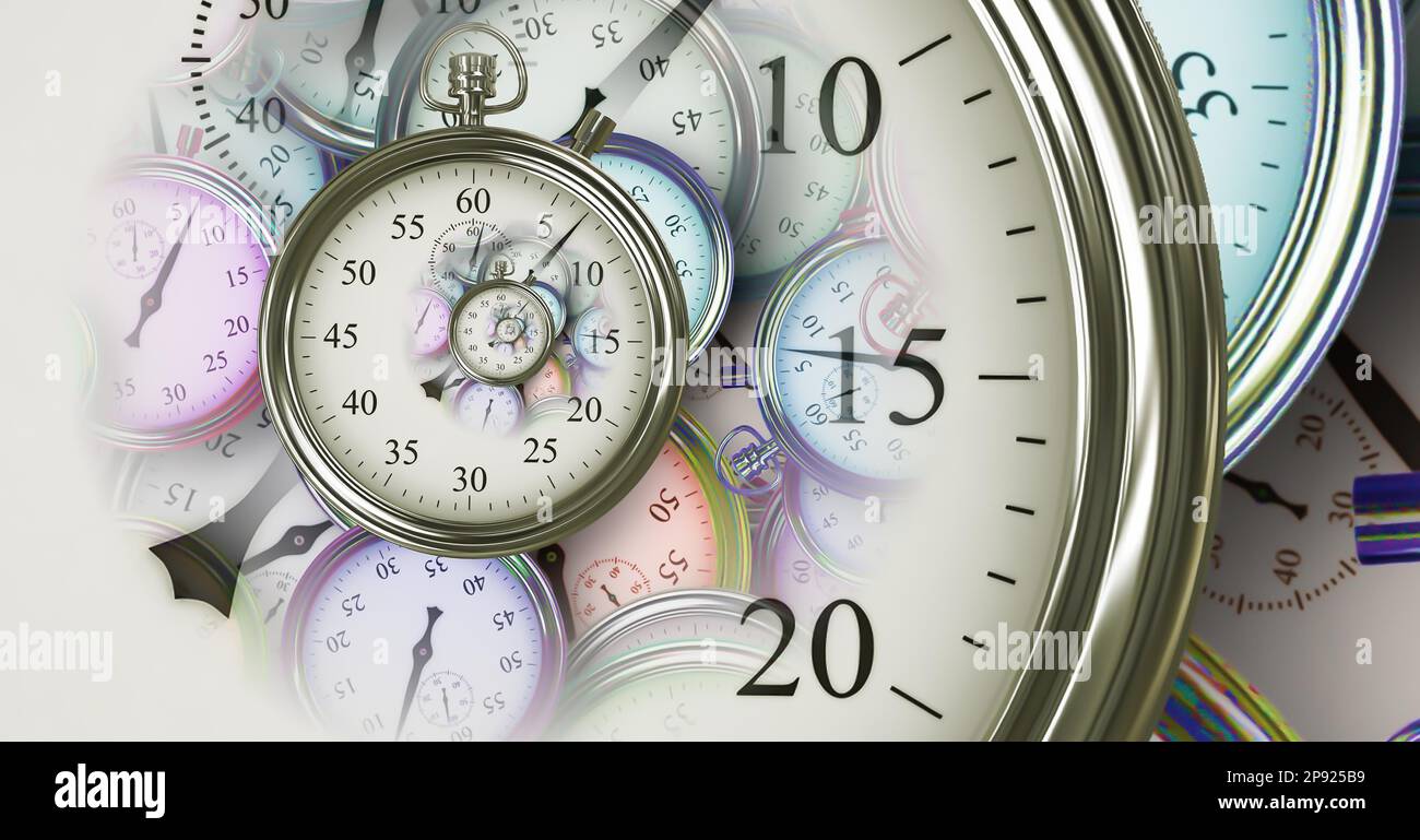 Droste effect background. Abstract design for concepts related to time ...