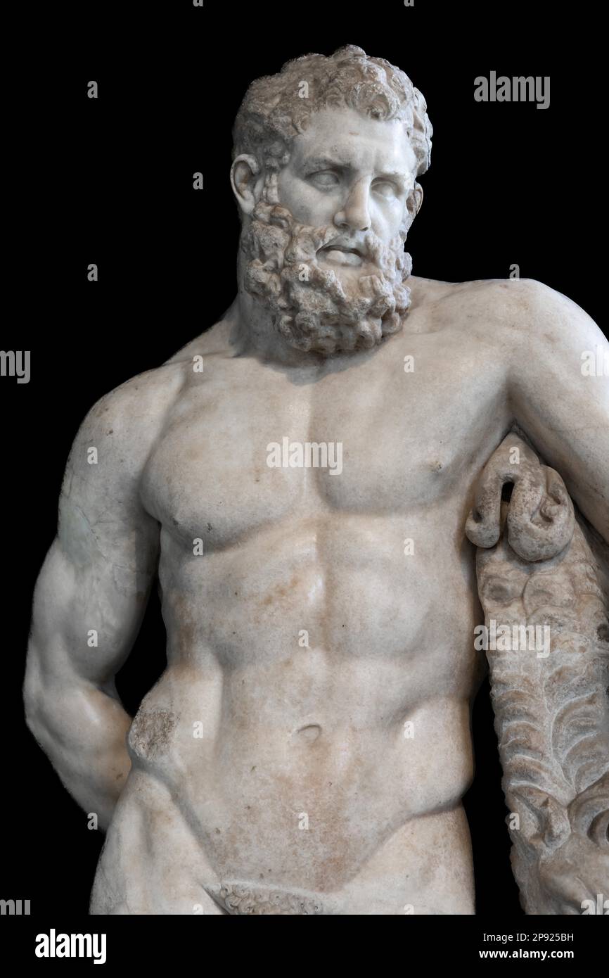 Florence, Italy - Circa March 2022: Hercules antique sculpture ...