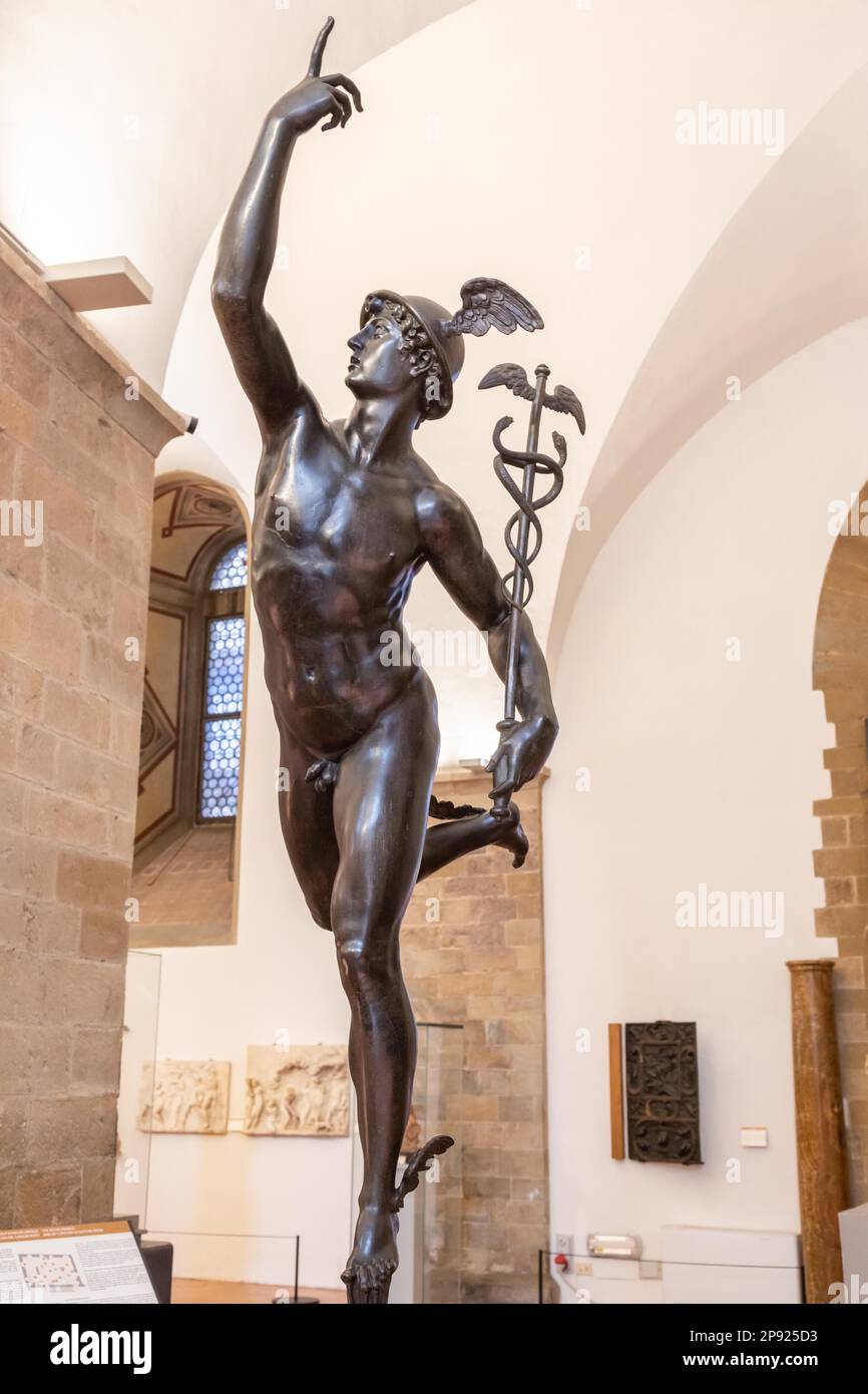 Florence, Italy - Circa June 2021: Flying Mercury by Giambologna, 1580 ...