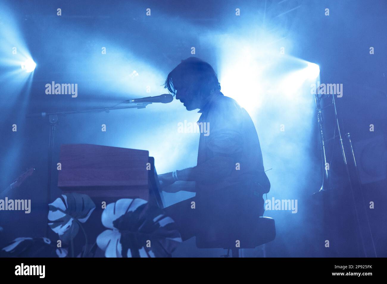 Milan, Italy, 09th Mar 2023. Belgian indie singer Warhaus (Maarten ...