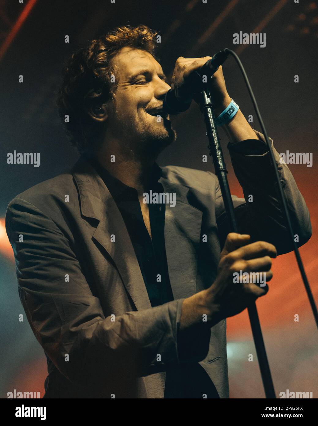 Milan, Italy, 09th Mar 2023. Belgian indie singer Warhaus (Maarten ...