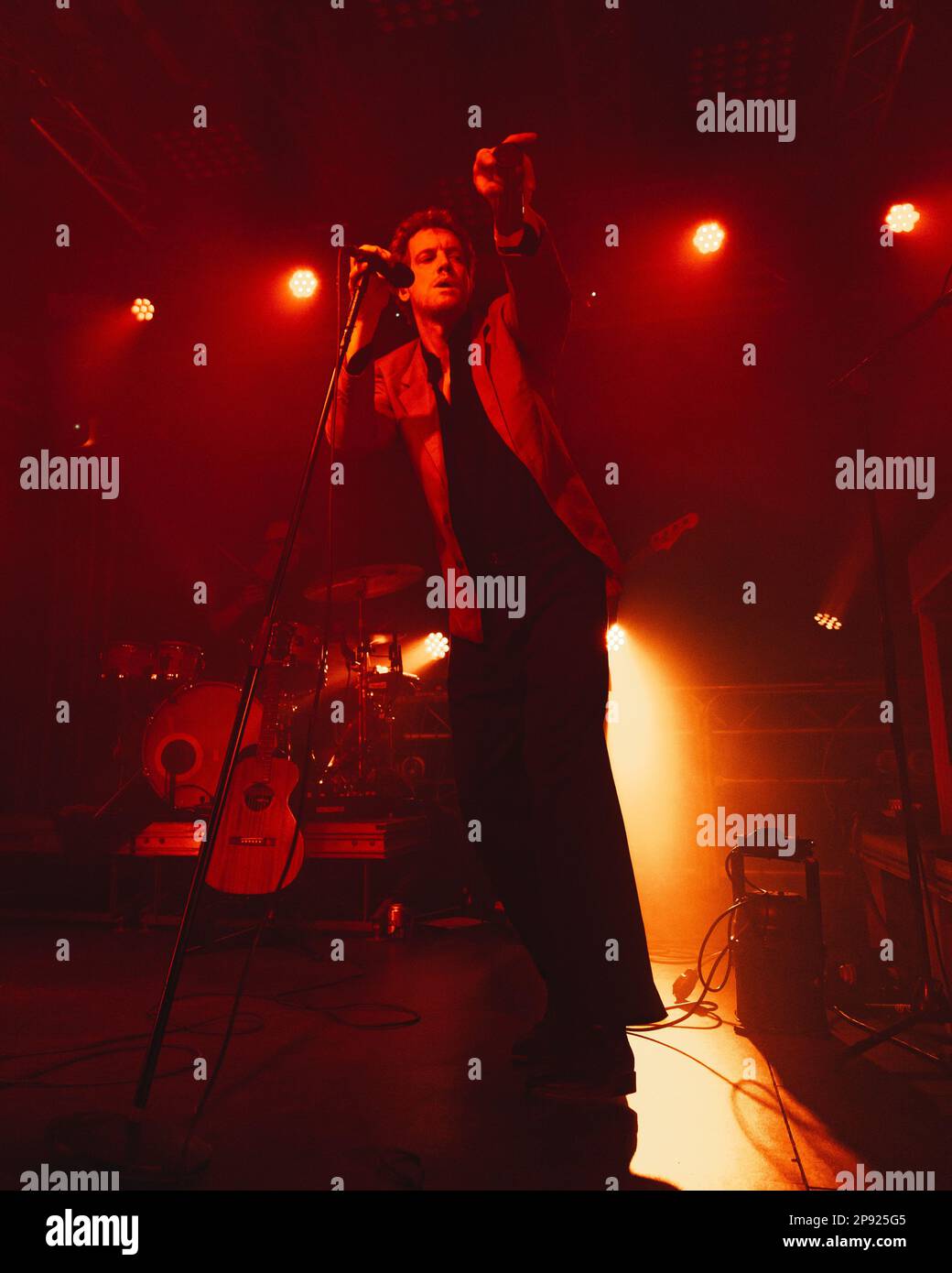 Milan, Italy, 09th Mar 2023. Belgian indie singer Warhaus (Maarten ...