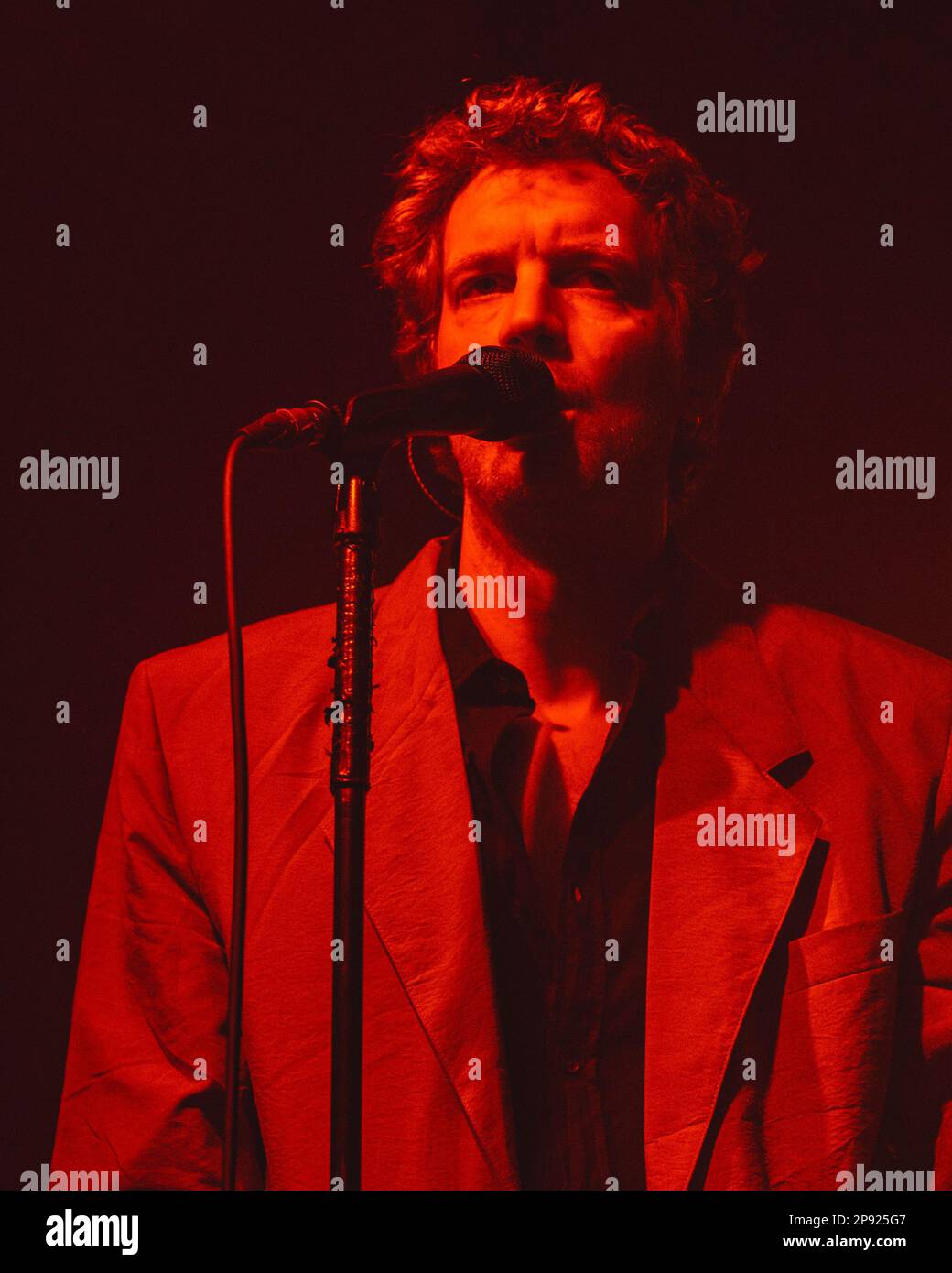 Milan, Italy, 09th Mar 2023. Belgian indie singer Warhaus (Maarten ...