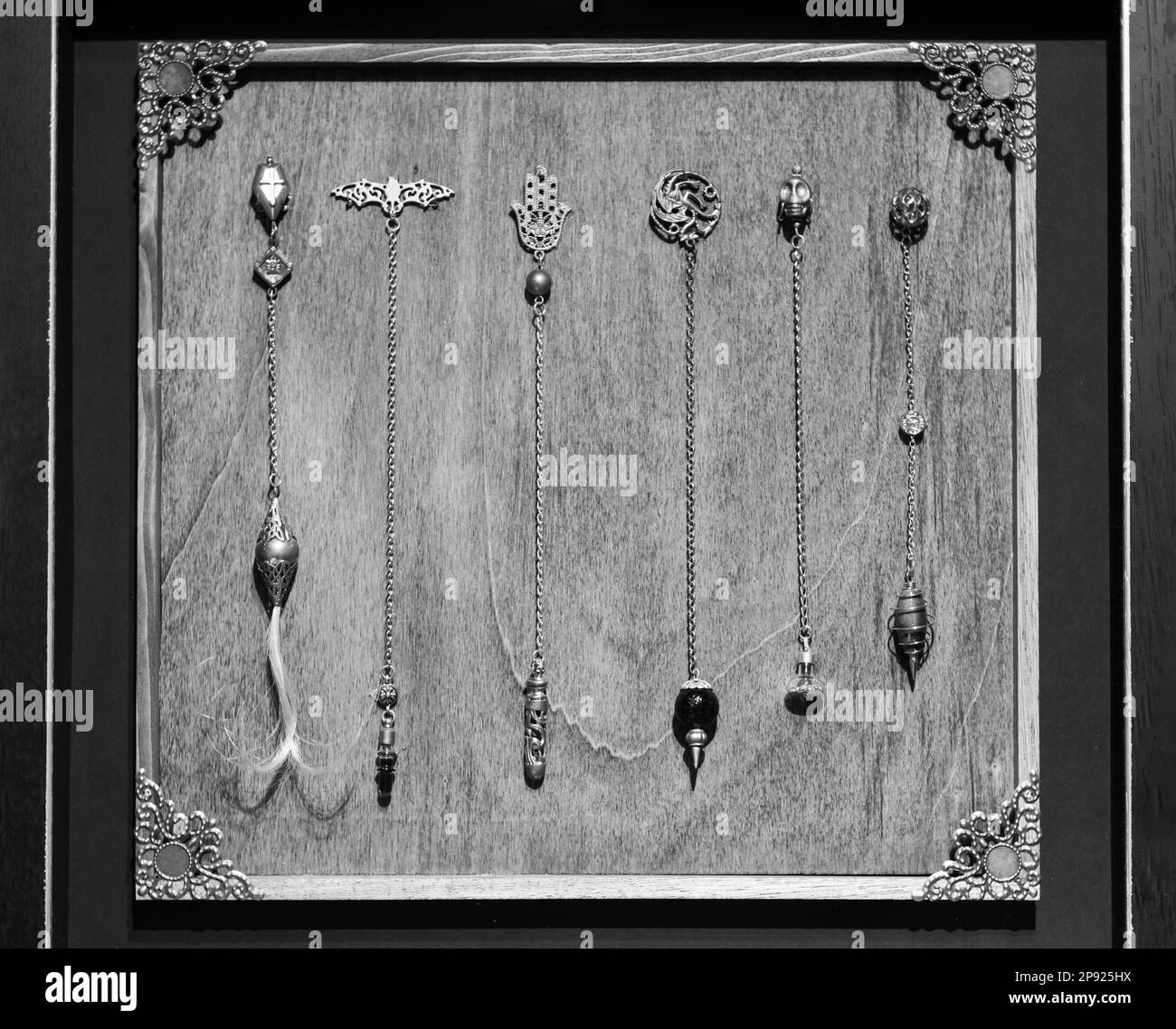 Esoteric magic pendulum collection. Vintage symbol of esoterism ...