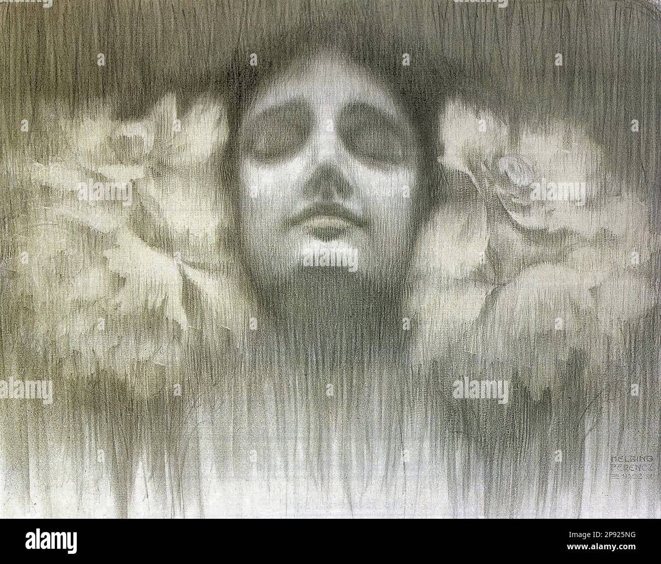 Helbing Ferenc - Álom - Magyar Iskola - XIX - Helbing Ferenc - Dream ...