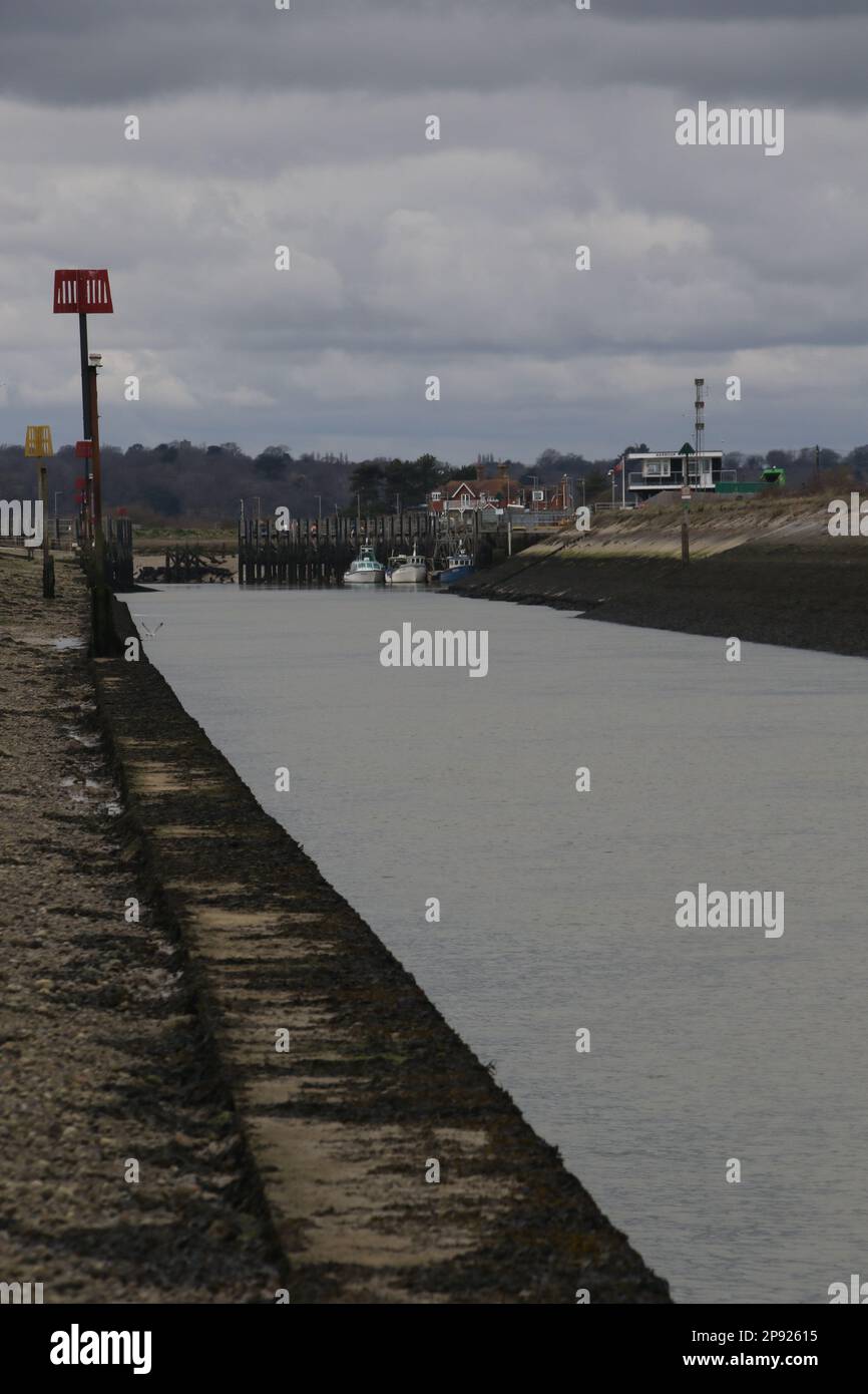 rye harbour in East Sussex, UK Stock Photo - Alamy