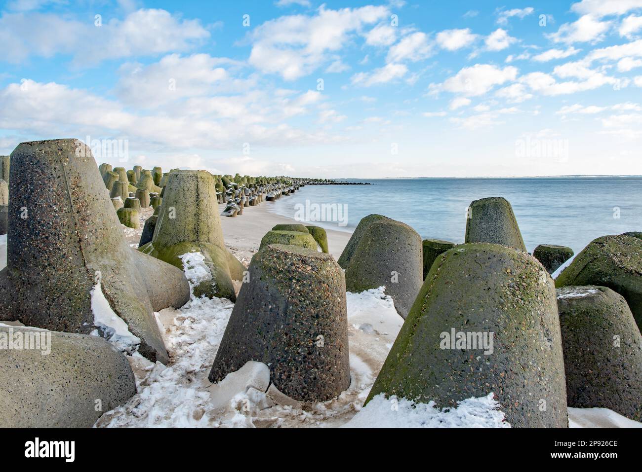 Tetrapods for coastal protection hi-res stock photography and images ...