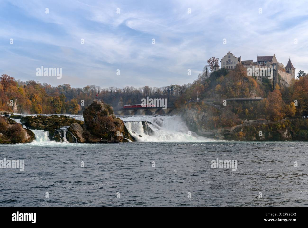 Overlooking Bridge Waterfall Landscape Landscape With Waterfall