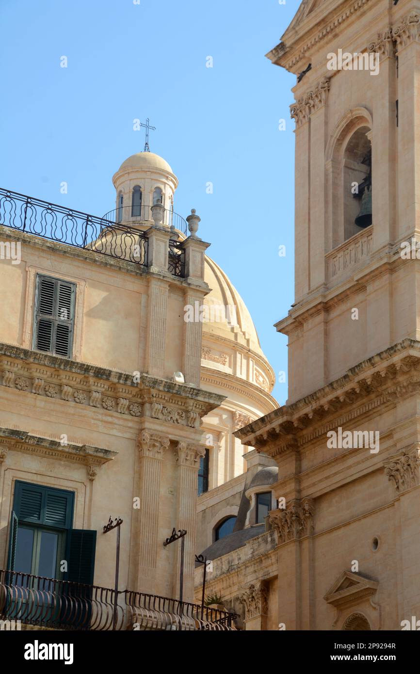 Noto is the capital of Sicilian Baroque with its golden stone ...