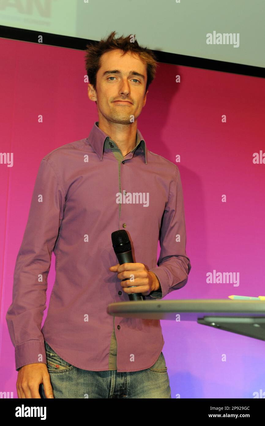 Portrait photo of marine conservationist Pierre-Yves Cousteau CEO and ...
