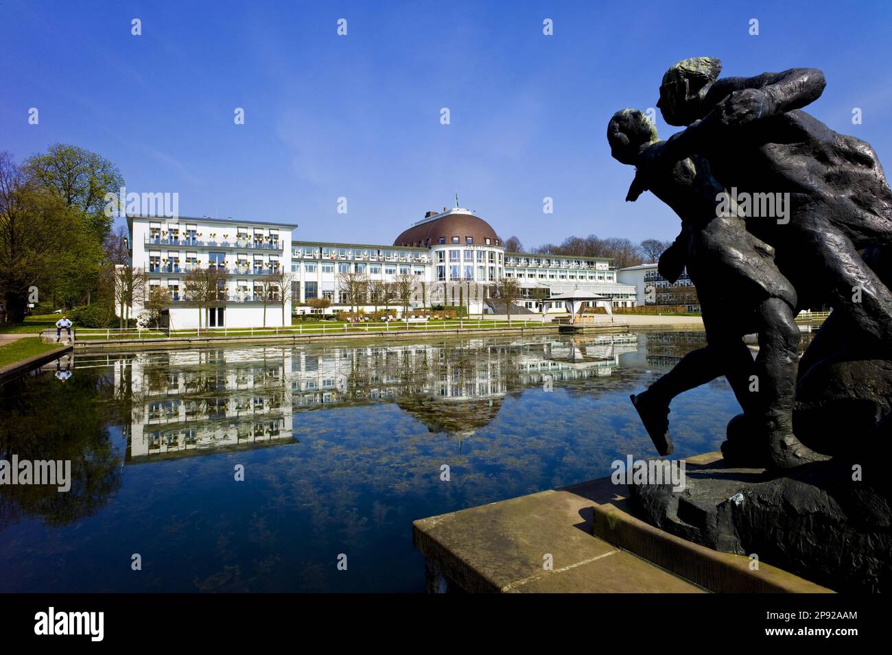 The Parkhotel in Buergerpark, Bremen, Germany Stock Photo - Alamy