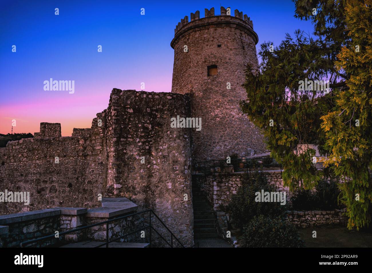 CROATIA : CASTLE TRSAT Stock Photo - Alamy