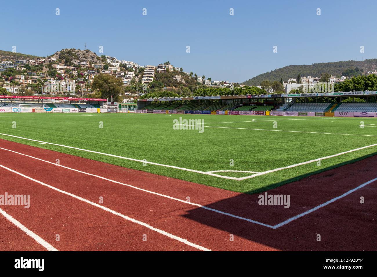 Inside Bodrum Sehir Stadi (stadium), Turkey Stock Photo - Alamy