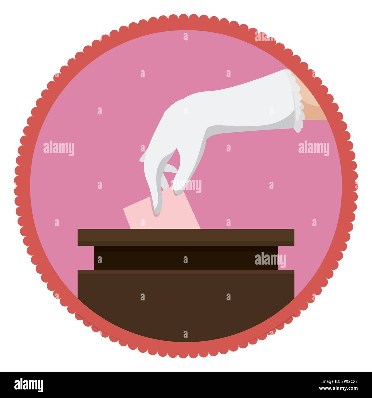 Womens suffrage cartoon Stock Vector Images - Alamy