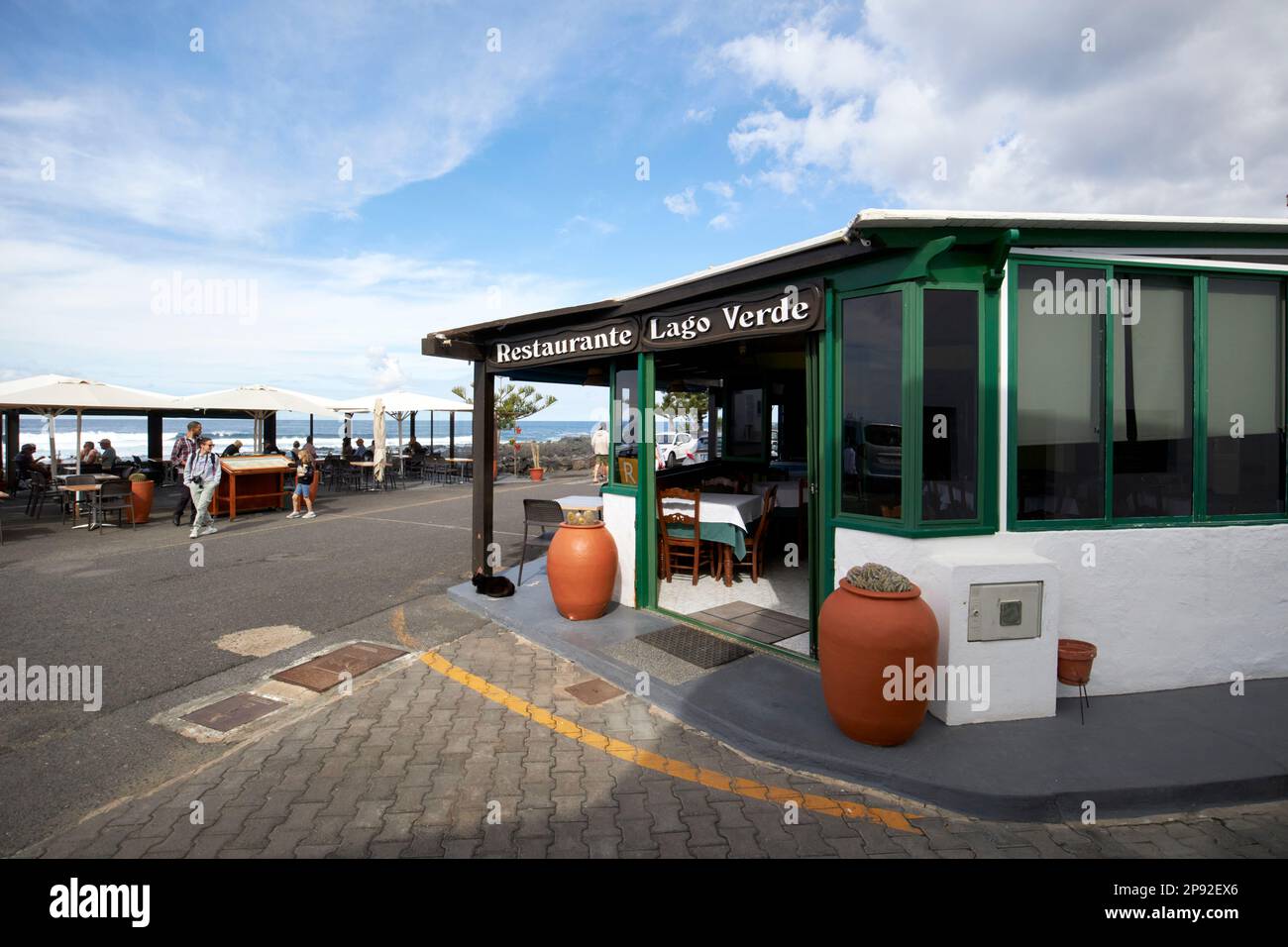 Lanzarote el lago restaurant hi-res stock photography and images - Alamy