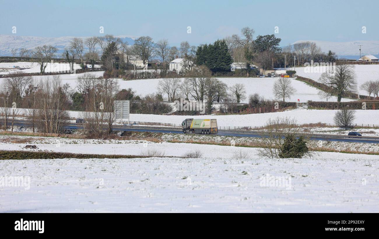 Moira, County Down, Northern Ireland, UK. 10 Mar 2023. UK weather - a ...